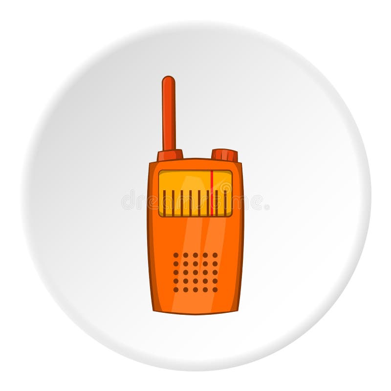 Radio Transmitter Icon, Cartoon Style Stock Vector - Illustration of ...