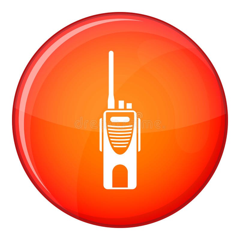 Radio Transmitter Icon, Cartoon Style Stock Vector - Illustration of ...