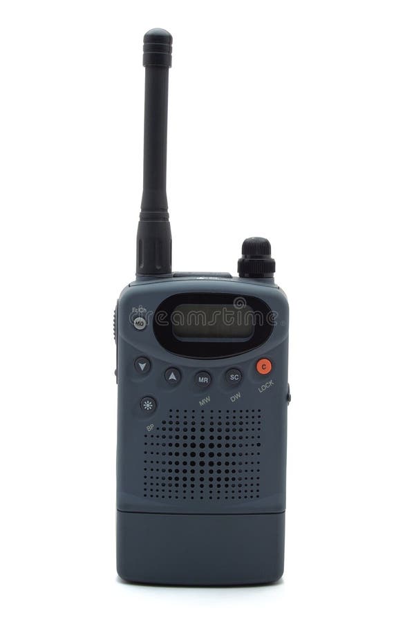 Two Way Radio Communication Devices Stock Image - Image of call, mobile ...