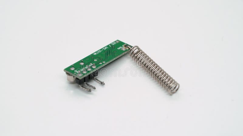 Radio Transmitter, Receiver Electronic Component with Antenna ...