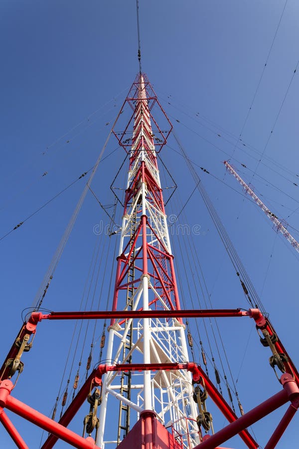 Radio Transmitter Tower Liblice, the Highest Construction in Czech ...