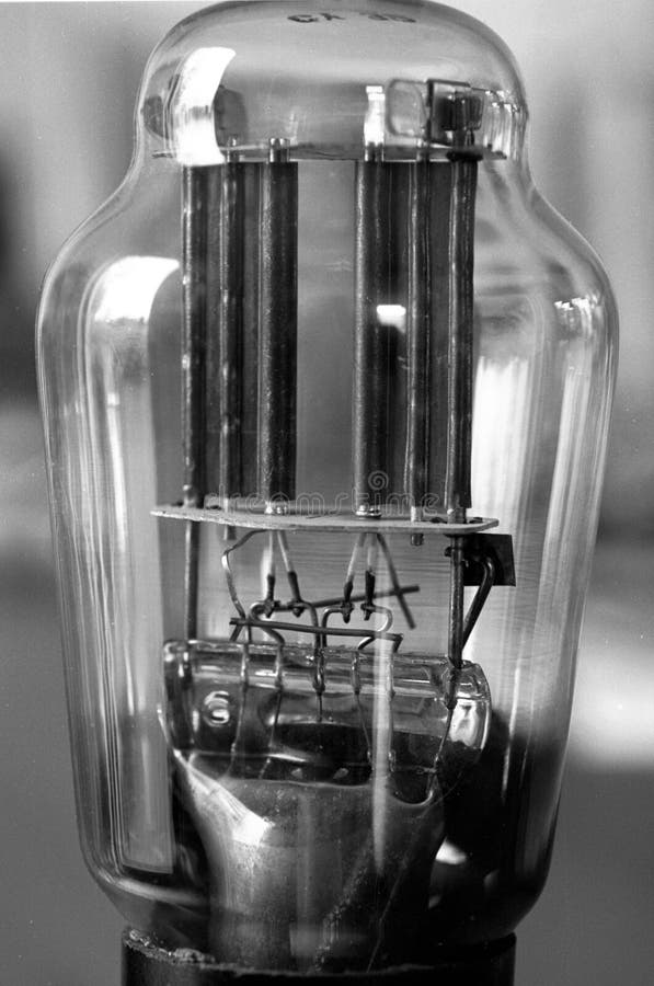 Radio tube CY stock photo. Image of oldtimer, electronics - 197145514