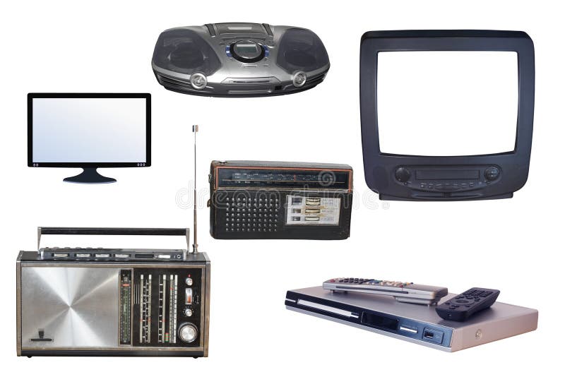 Radio and TV stock image. Image of melody, entertainment - 8464369