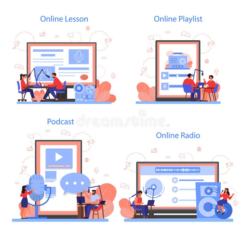Radio Platform Stock Illustrations – 507 Radio Platform Stock ...