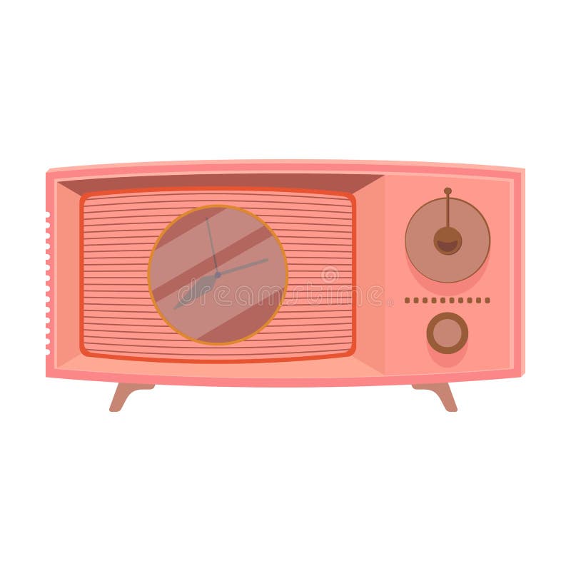 Radio Vector Icon.Cartoon Vector Icon Isolated on White Background ...