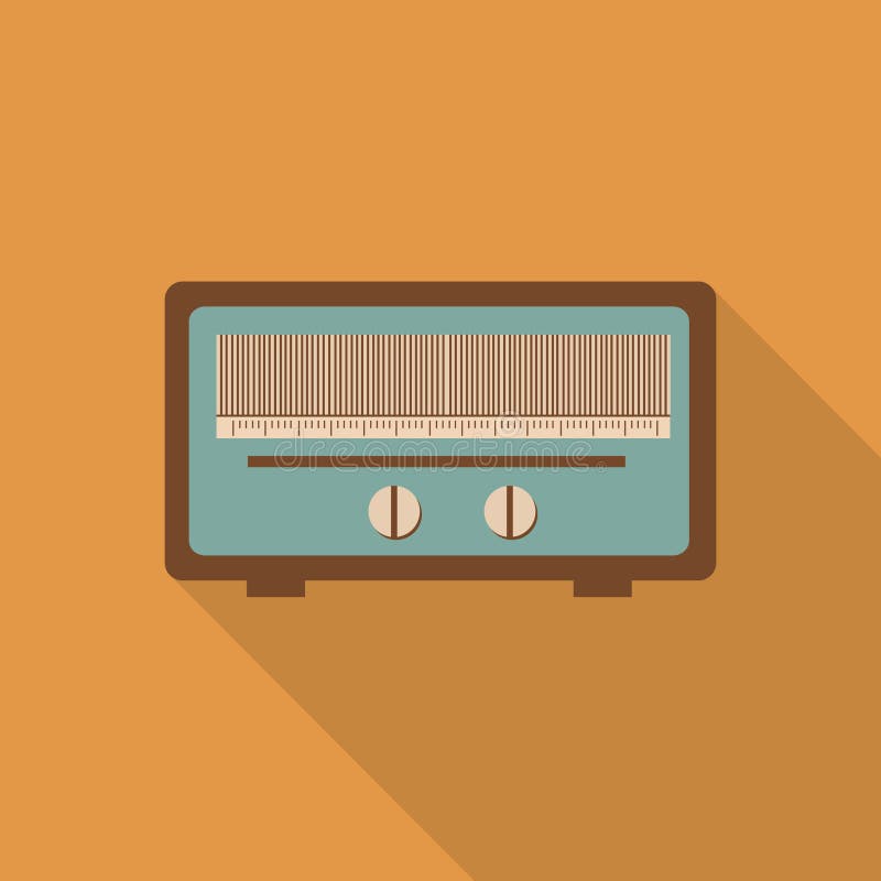 Radio. Vector Illustration Decorative Design Stock Vector ...