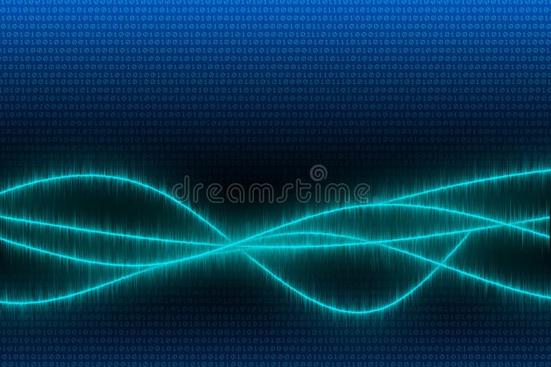 Radio of a wave stock illustration. Illustration of healthcare - 5834573