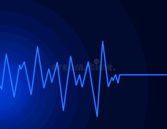 Radio wave - neon blue stock image. Image of audio, communications - 22361
