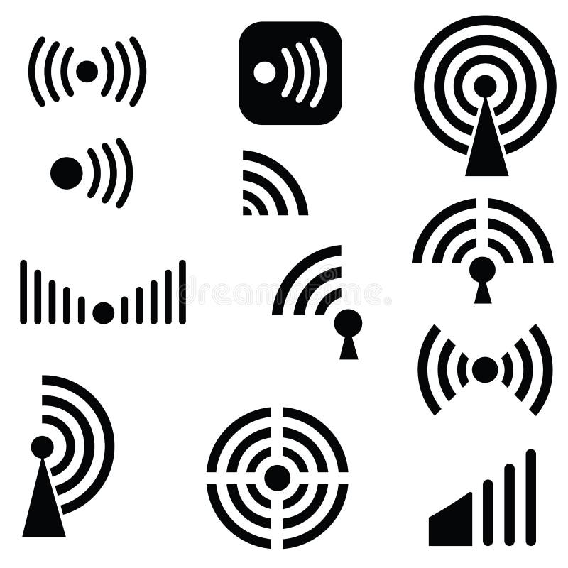 Radio Wave Shape Clipart