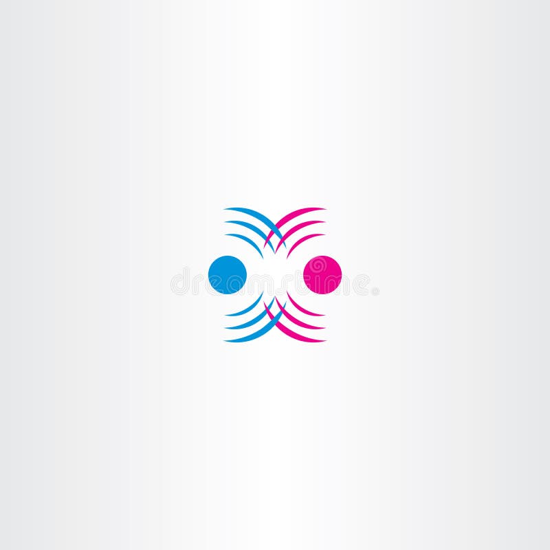 Radio Waves Interference Vector Icon Stock Vector - Illustration of ...