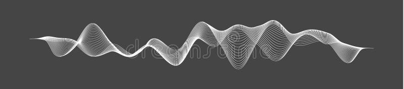Radio Waves Vector. Radio Frequency Identification. Wireless ...