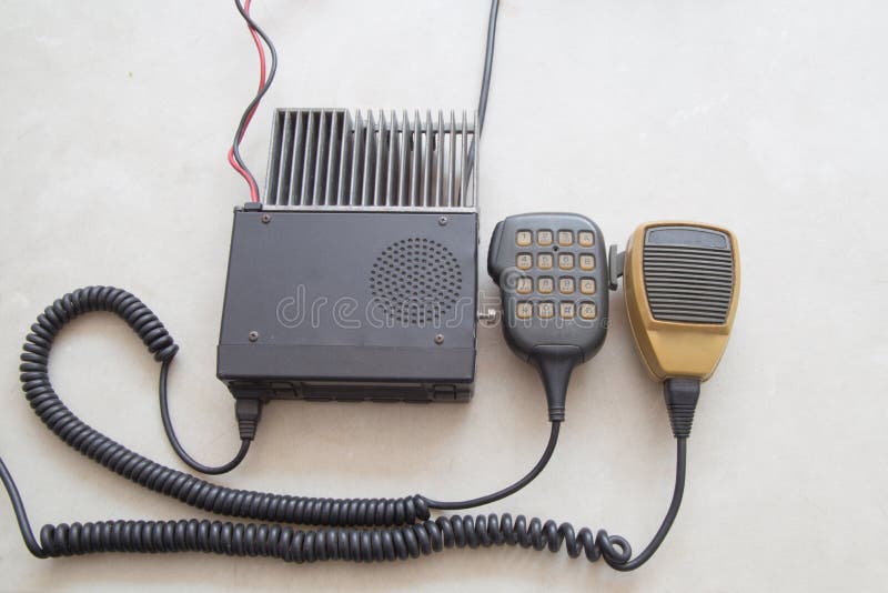 Radio Wireless Communications Stock Image - Image of long, call: 58285633