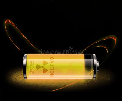 Radioactive elements stock illustration. Illustration of emission - 7190301