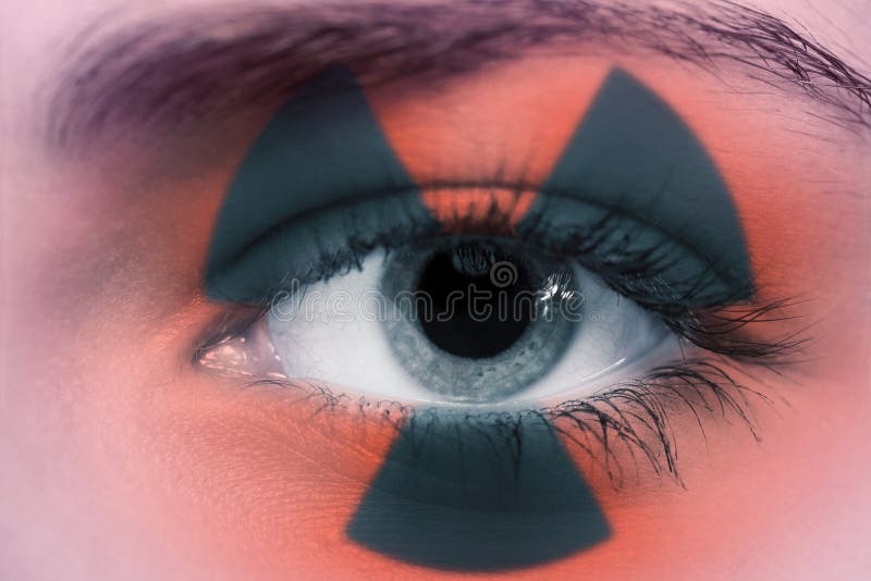 Radioactive stock image. Image of symbol, warning, disaster - 258876911