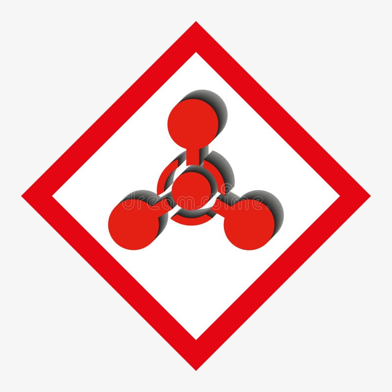 Radioactive Hazardous Substances. Physical Hazard Signs Stock Vector ...