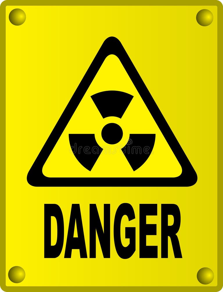 Caution Radioactive Material Yellow Sign Stock Illustrations – 1,263 ...