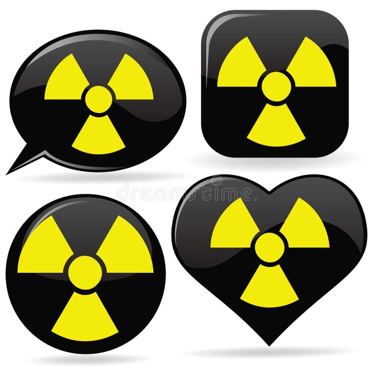 Radioactive Icons Chemistry Stock Illustrations – 1,148 Radioactive ...