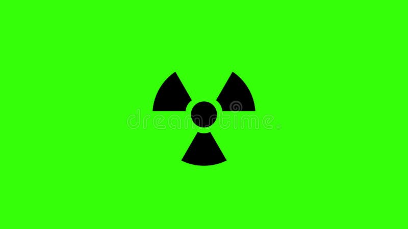 Radioactive Symbol Animated Icon Active Radio Symbol Round Triangle and ...
