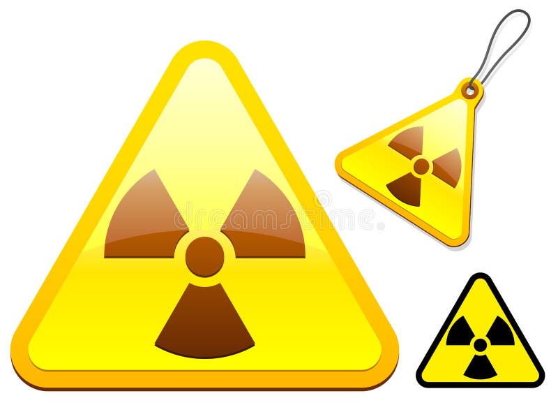 Radioactive Tag/icon Collection Stock Vector - Illustration of message ...