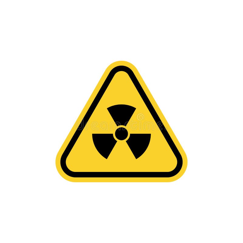 Radioactivity Triangle Stock Illustrations – 924 Radioactivity Triangle ...