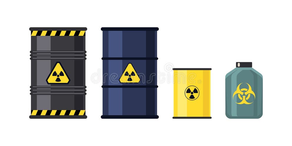 Radioactive Waste Containers and Barrels Posing Danger To Environment ...