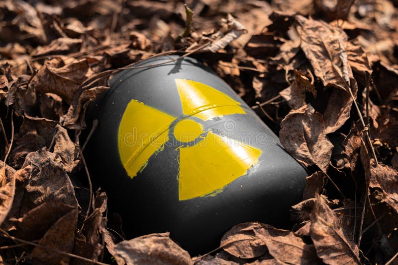 Radioactive Waste Thrown Out As Garbage Stock Image - Image of disposal ...