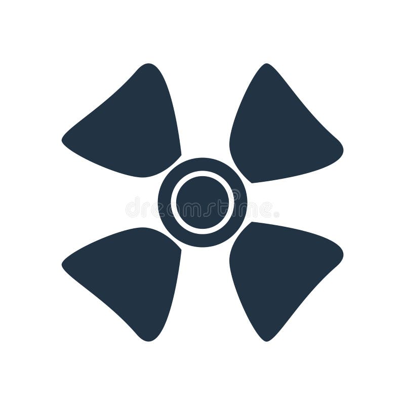 Sign of Radioactivity Isolated on White Background Stock Illustration ...