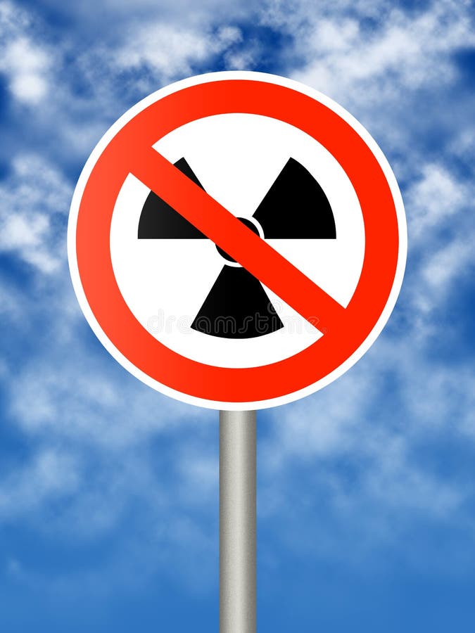 Nuclear danger stock illustration. Illustration of radioactive - 3731424