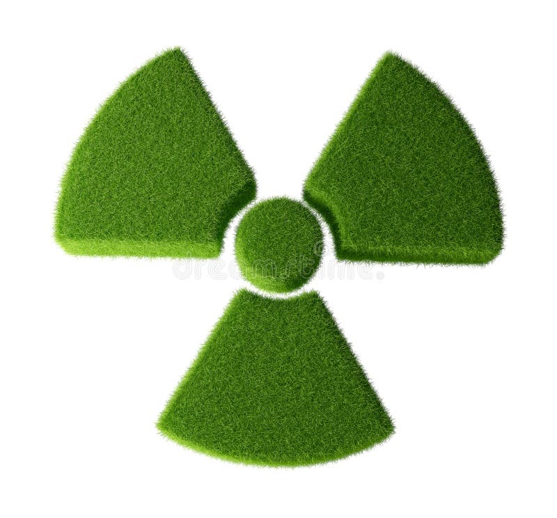Radioactivity, Symbol of Radioactive Waste Logo Stock Illustration ...