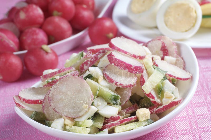 Radish slices stock image. Image of sliced, nutritional - 7265971