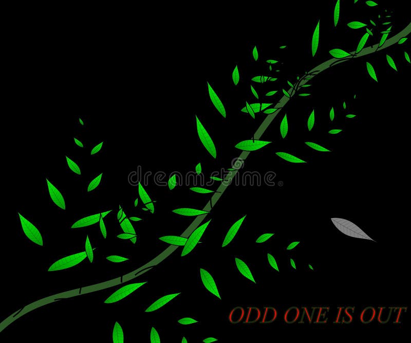 Radium Enabled Green Leaves on Wallpaper Which is Glowing Stock ...