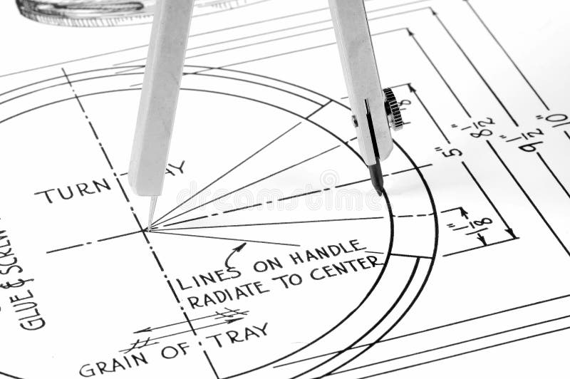 Radius stock illustration. Illustration of drawing, geometric - 349387
