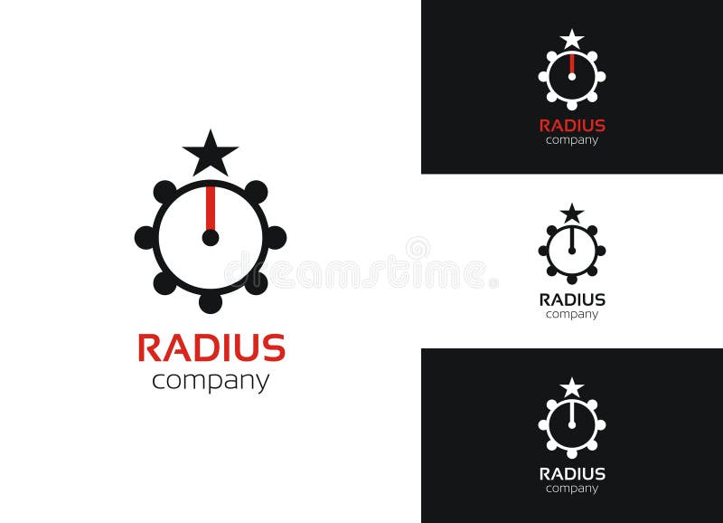 Radius Stock Illustrationen, Vektoren, & Kliparts - 26,175 Stock ...