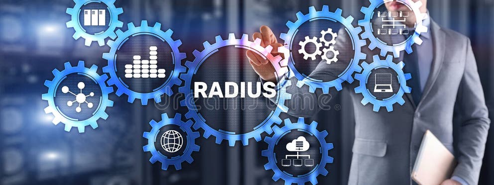 Radius. Protocol for Implementing Authentication. Stock Photo - Image ...