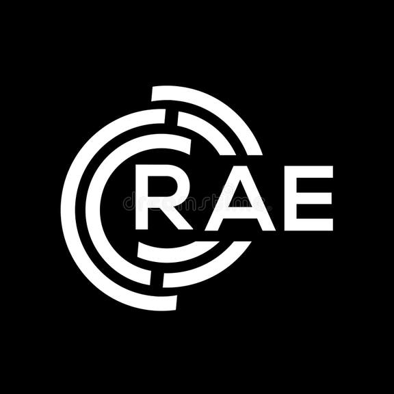 RAE Letter Logo Design. RAE Monogram Initials Letter Logo Concept Stock ...