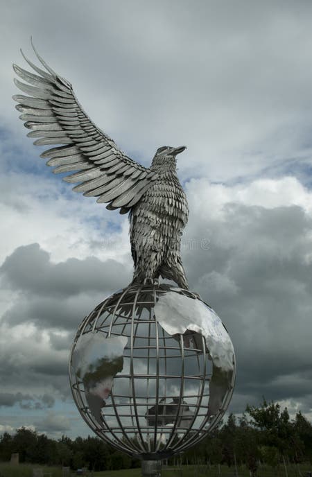RAF Association emblem stock image. Image of globe, clouds - 28709907