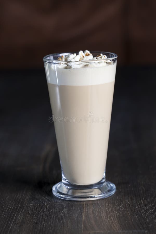 Raf Coffee Made from Espresso Coffee Stock Photo - Image of restaurant ...