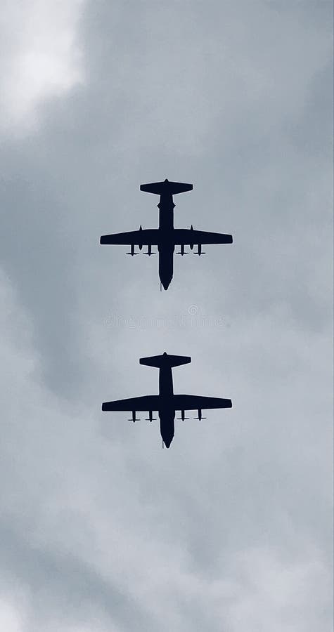 RAF 100 flypast stock image. Image of flying, england - 166212093