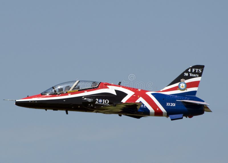 RAF Hawk Jet editorial stock image. Image of military - 14998144
