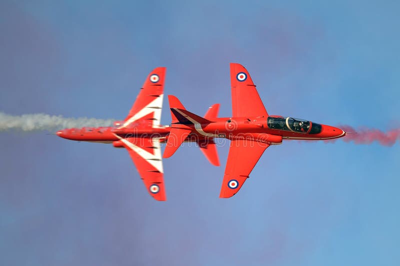 Red arrow jet. stock photo. Image of accuracy, flying, aerobatic - 344500