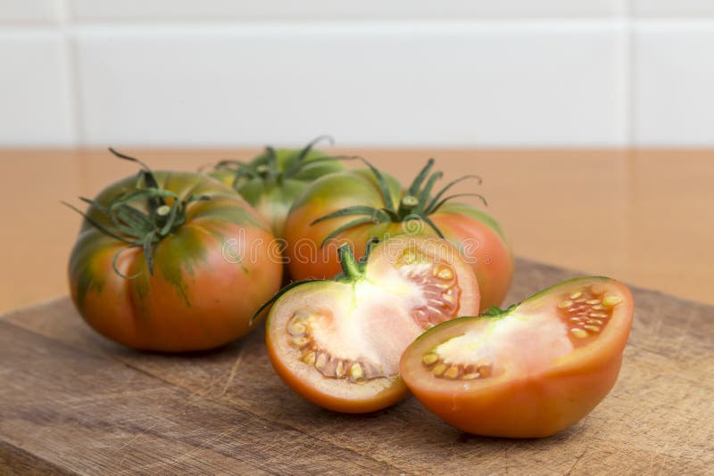 Raf tomatoes, salad greens stock image. Image of fresh - 80759087