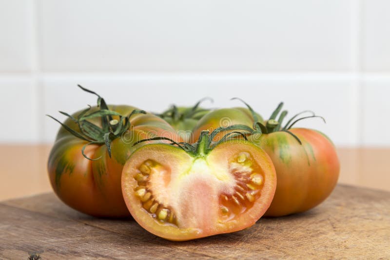 Raf tomatoes, salad greens stock image. Image of fresh - 80759087
