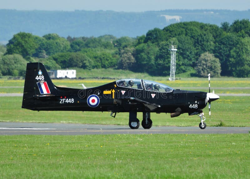 RAF Tucano Trainer editorial image. Image of tucano, ouse - 17244555