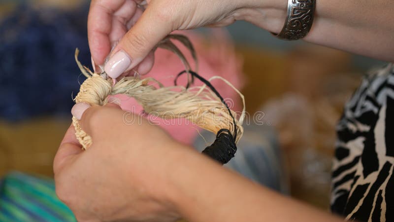 Raffia for Aboriginal Weaving Stock Photo - Image of raphia, durable: 278593266