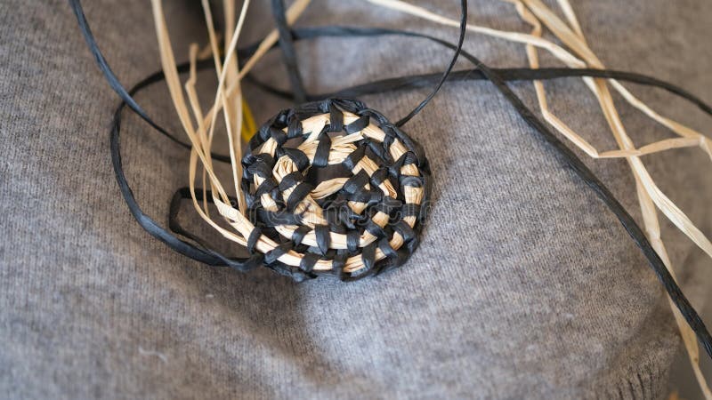 Raffia for Aboriginal Weaving Stock Photo - Image of rustic, closeup: 278593352