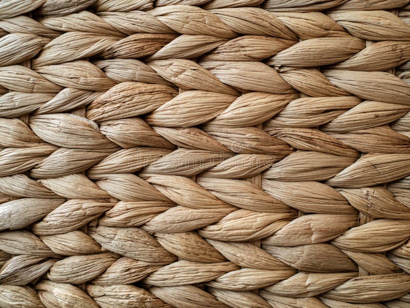Raffia Weave Knitted Fabric with Textured Surface Stock Image - Image ...