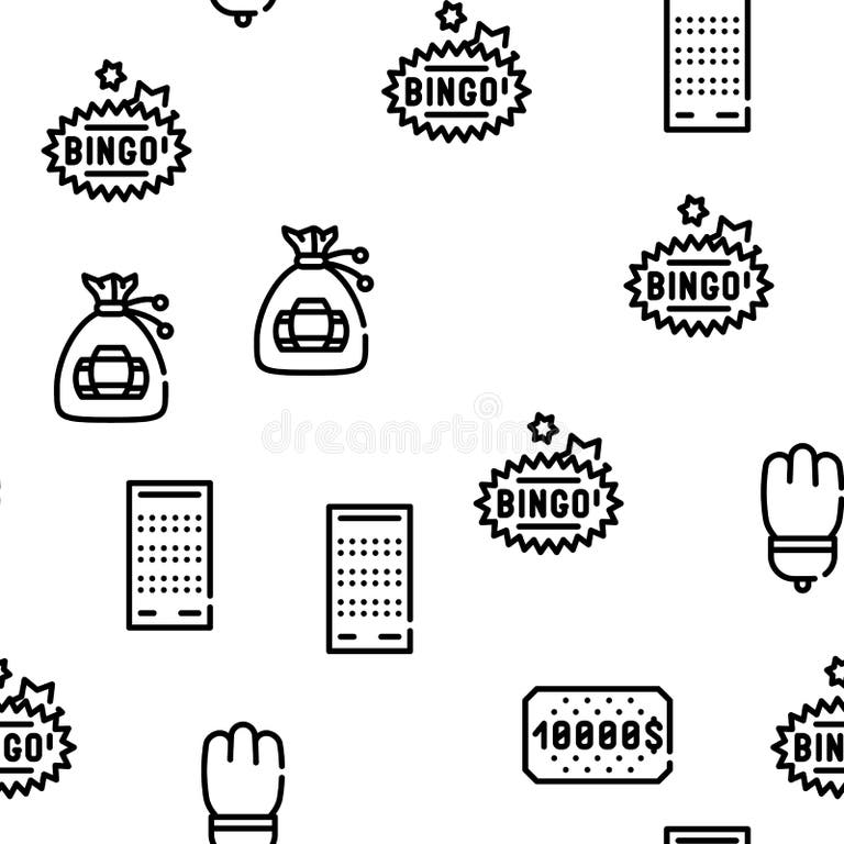 Raffle Pattern Stock Illustrations – 316 Raffle Pattern Stock ...
