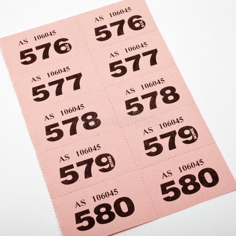 Raffle Tickets stock photo. Image of bazaar, stubs, odds - 426734