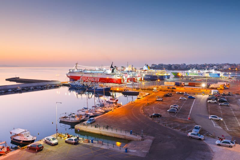 Rafina. stock image. Image of mediterranean, sunrise - 77895829