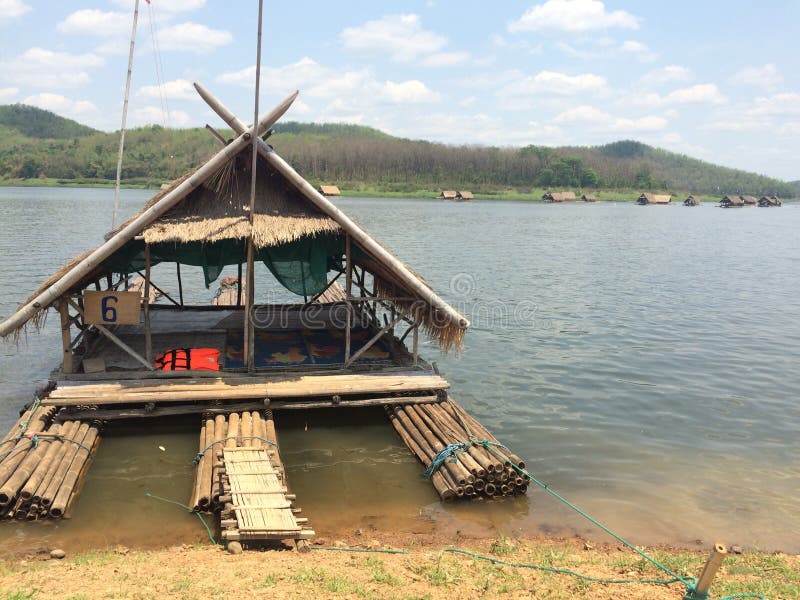 Raft stock photo. Image of resting, raft, lake, peaceful - 52041478